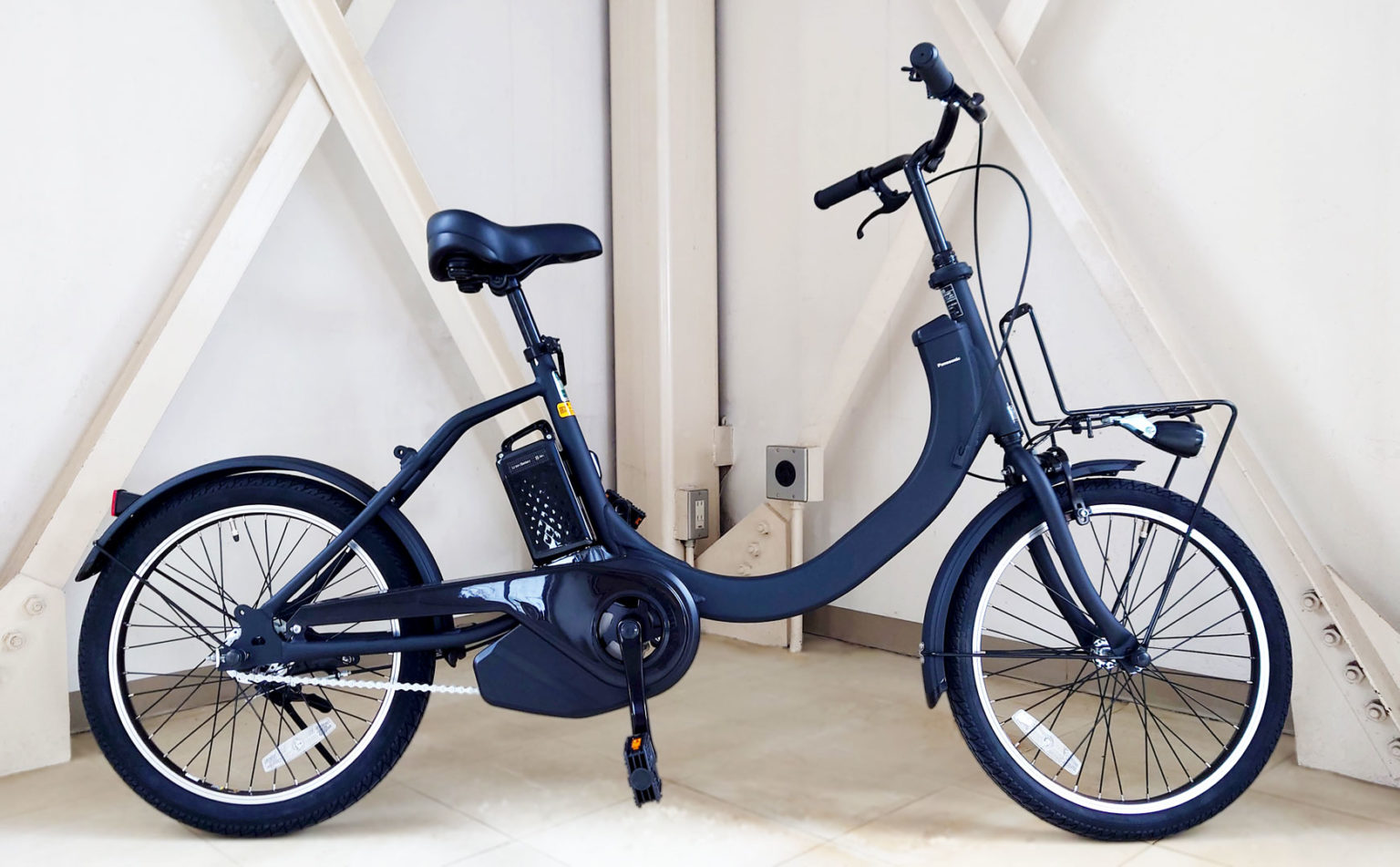 Panasonic SW 前かご装着事例 扱いやすさに便利さをプラス - 電動自転車 サブスク・レンタル ノルーデ